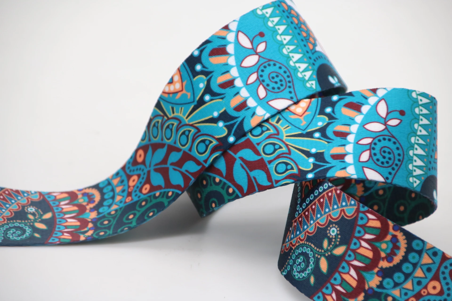 Factory Good Quality Polyester Customized Sublimation Printed Webbing ...