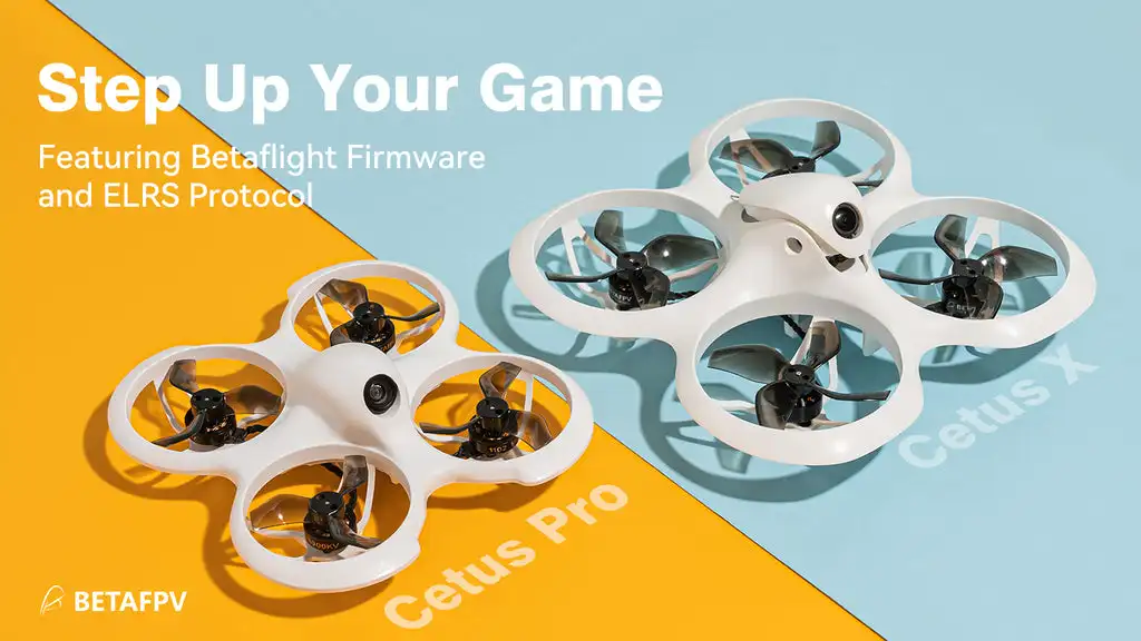 BETAFPV Cetus X - 4K UHD FPV Racing Drone with 5min Flight Time