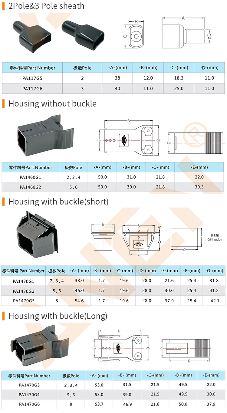 Ups Power Connector Single Pin Electrical Connector Ac/dc Fast Power ...