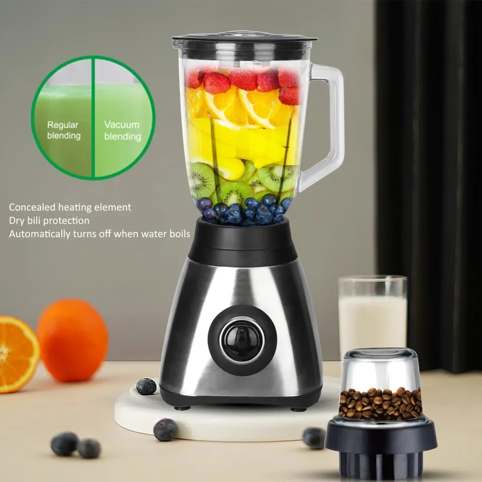 New 2 In 1 Double Cups Fruit Glass Blenders And Juicers Smoothie ...