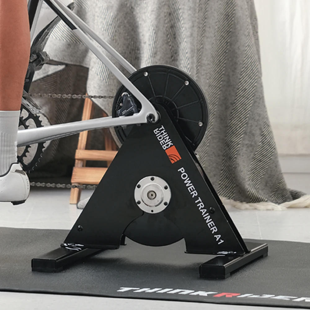 Thinkrider A1 Portable Indoor Direct Drive Bike Trainer Semi Smart ...
