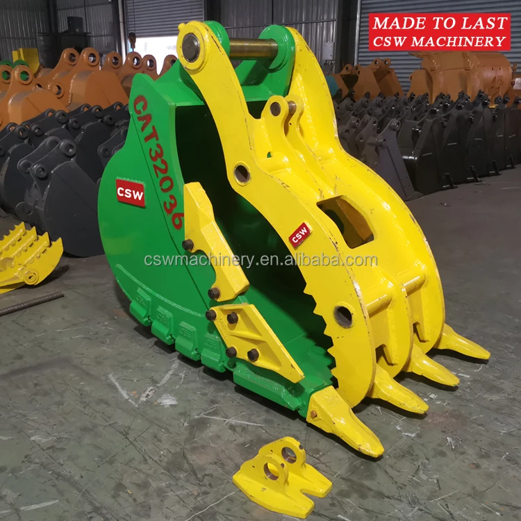 CSW Heavy Duty Digging Bucket - Trench Bucket for 45 Ton Excavators