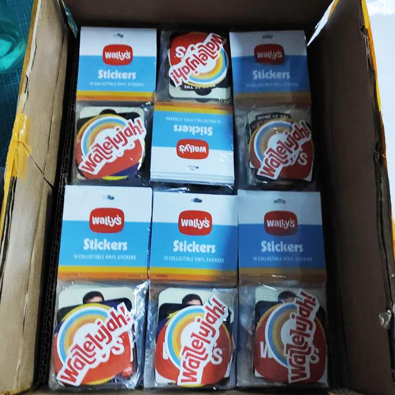 Waterproof Cartoon Sticker Packs In Opp Bag For Advertising Promotion ...