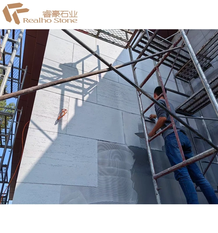 Flexible Travertine Stone Veneer Wall Panel Natural Stone Veneer For ...