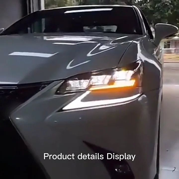 Car Headlight Assembly Modified Full Led Head Lamp Led Lens Drl For ...