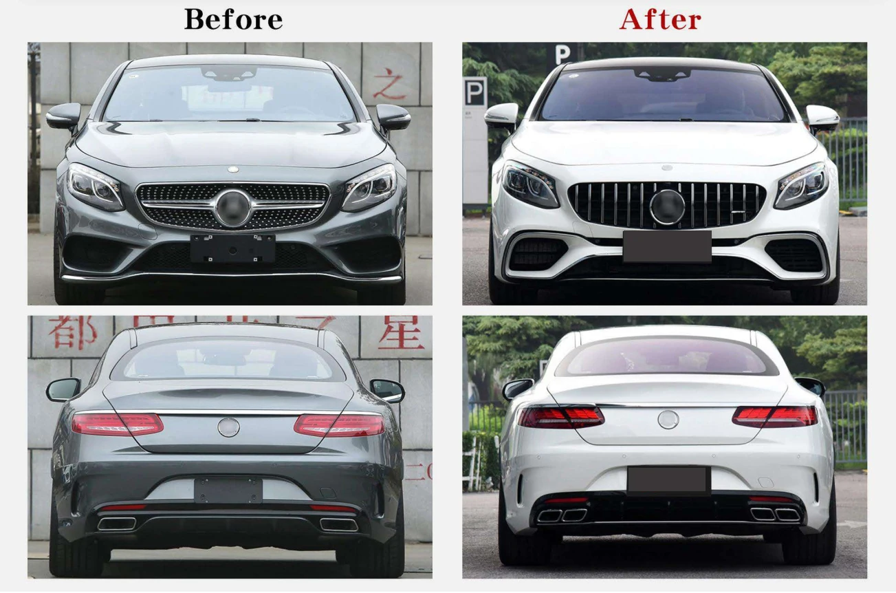 2023 Innovative Products Body Kit Upgrade For 15-18 Benz S Class Coupe ...