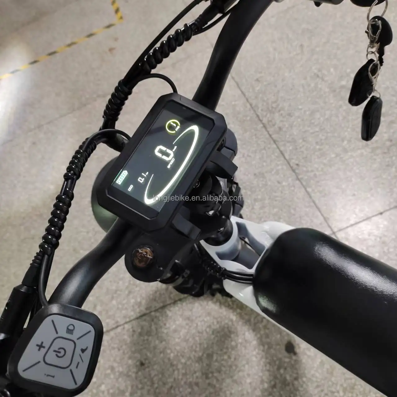 Yolin 52V Electric Bike 20" Fat Tire Off Road Ebike Bafang Motor 1000W ...