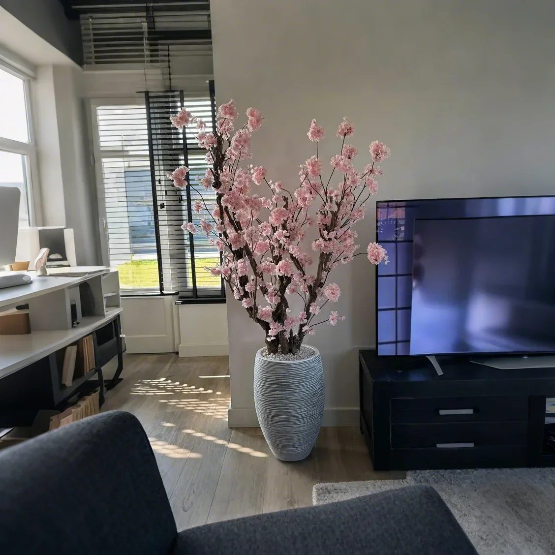 Tik Tok YouTube Instagram Latest Custom Bonsai Potted Plant Pink White ...
