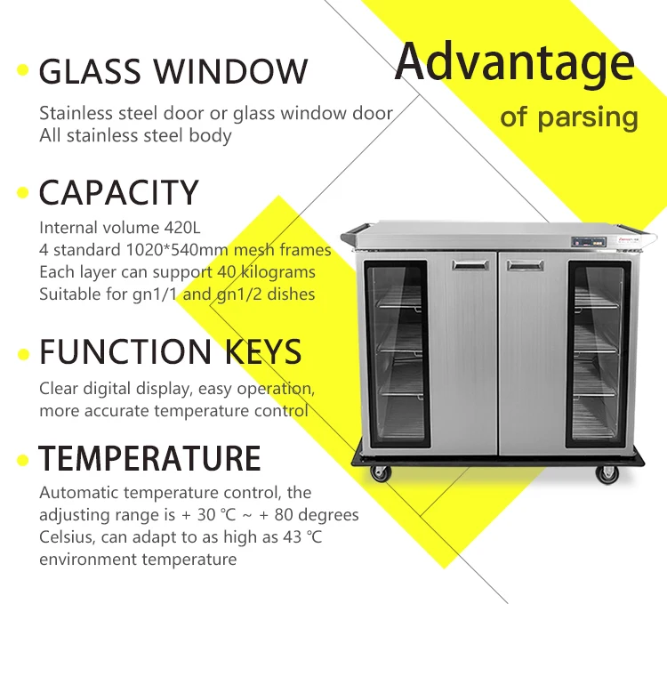 Food Warmer Cart - Efficient Solutions for Royal Restaurants
