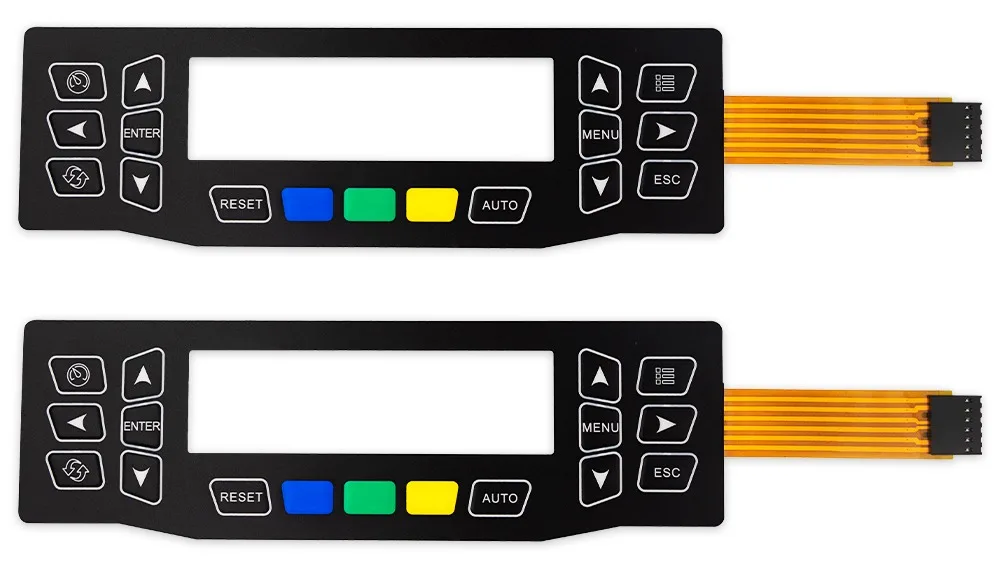 Custom Metal Dome Fpc Membrane Switch Keypad Keyboard With Lcd Window ...