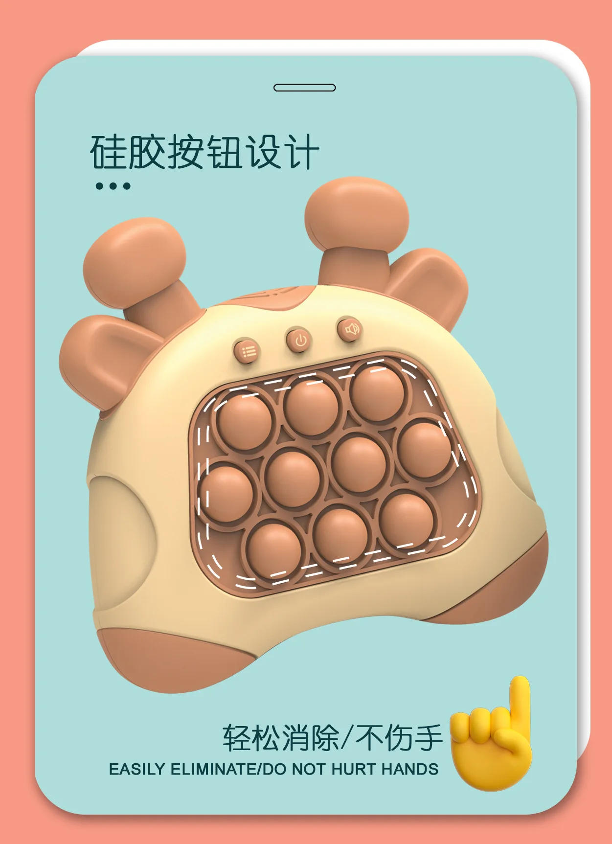 2023 Hot Sale Pop Bubble Thinking Logic Focus Machine Fidget Toys For ...