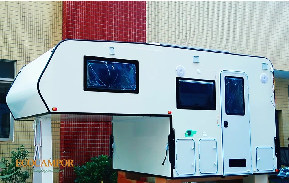 Ecocampor Overhead Truck Small Campers With Slides Fitment to the Truck ...