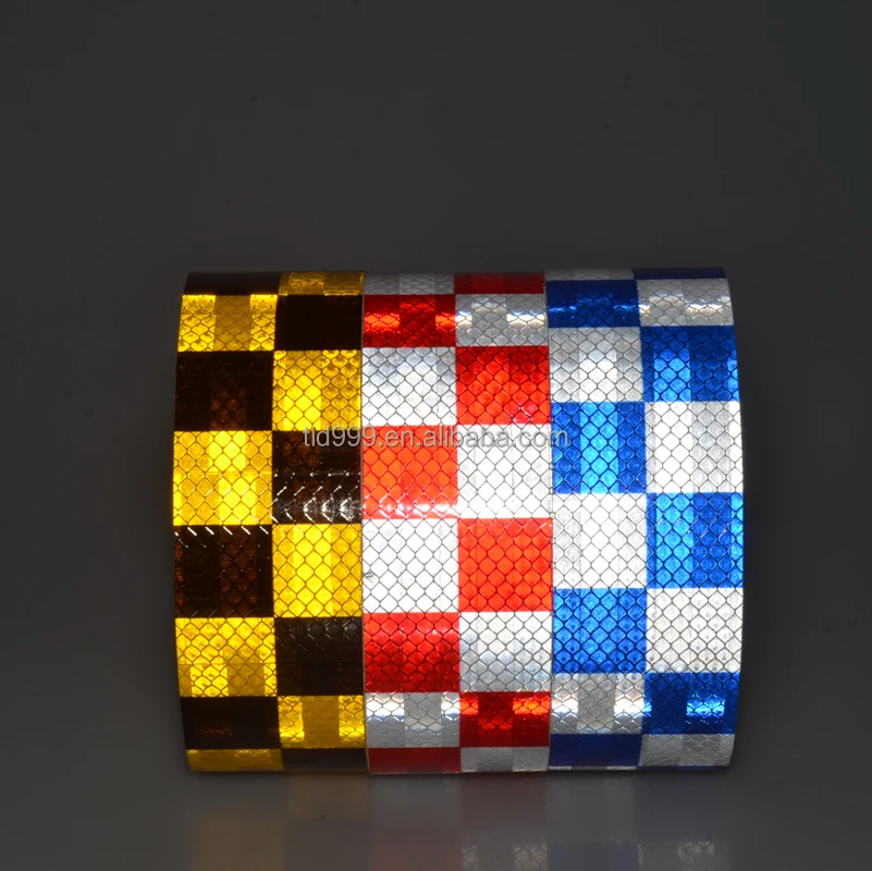 Checked Reflective Tape Night Safety Reflective Can Be Affixed to the ...