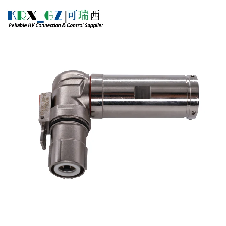 High Voltage High Current Connector Hvil Metal Powerlok 500a 90 Degree ...