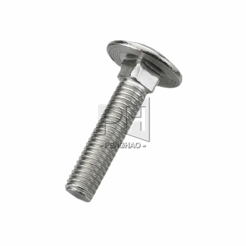 OEM M6 M8 M10 M12 M16 M20 Carbon Steel Zinc Plated GB794 Round Head ...