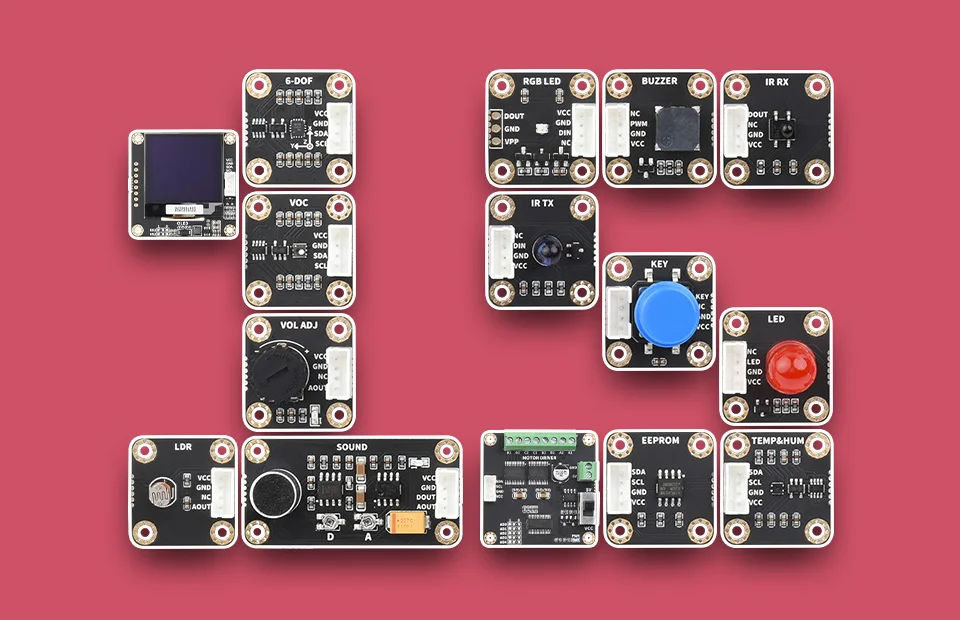 Raspberry Pi Pico Sensor Kit - Entry-Level All-in-One Board