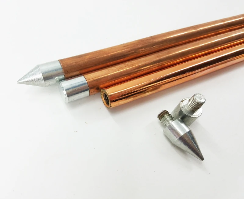 Copper Internal Threaded Grounding Rods - Reliable Earthing