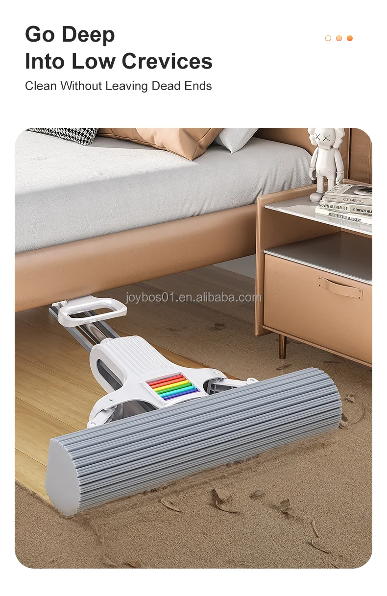 Joybos Super Absorbent Sponge Mops - Efficient Cleaning