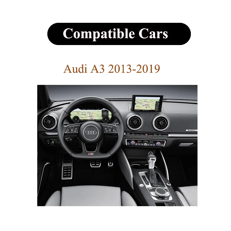 8.8 Inch Android 11 Display Screen 8 Core For Audi A3 2013-2015 Wifi 4g ...