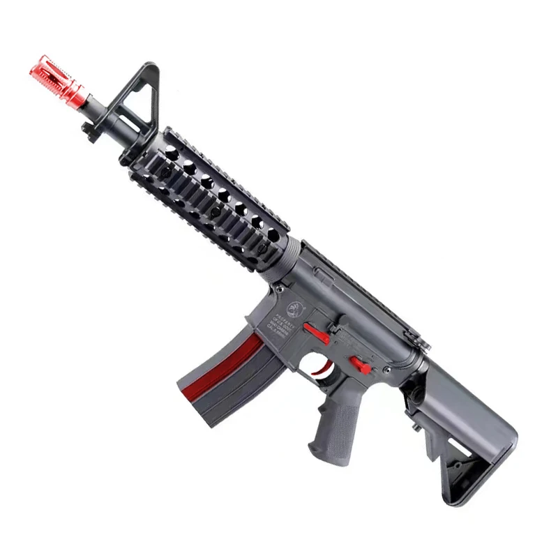 Nylon M4 Cqb Assault Rifle Metal Gear Electric Splatter Gel Ball ...