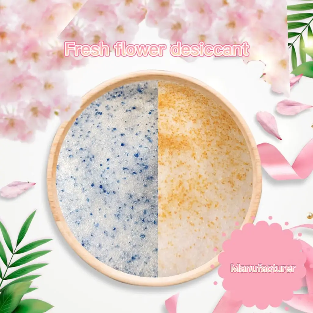 Reusable Powder Silica Gel Drying Flowers With 0.3-0.85mm Granules ...