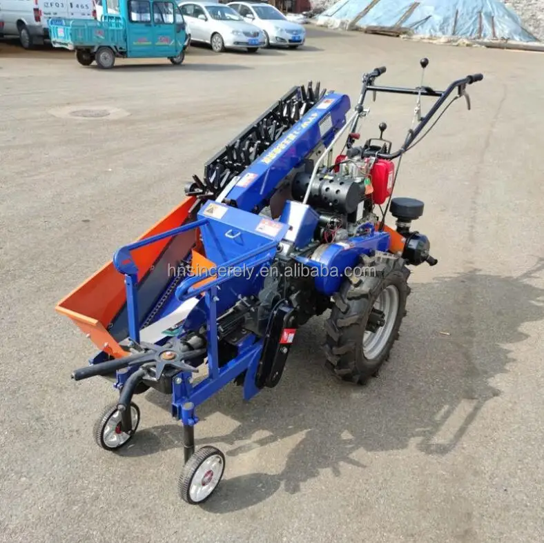 Hand Held Tractor With Corn Harvester, Corn Harvester, Cutting Platform ...