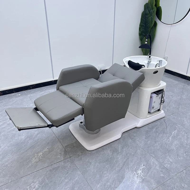 Customizable Electric Reclining Knead Massage Shampoo Bed Hair Salon Washing Water Therapy Head