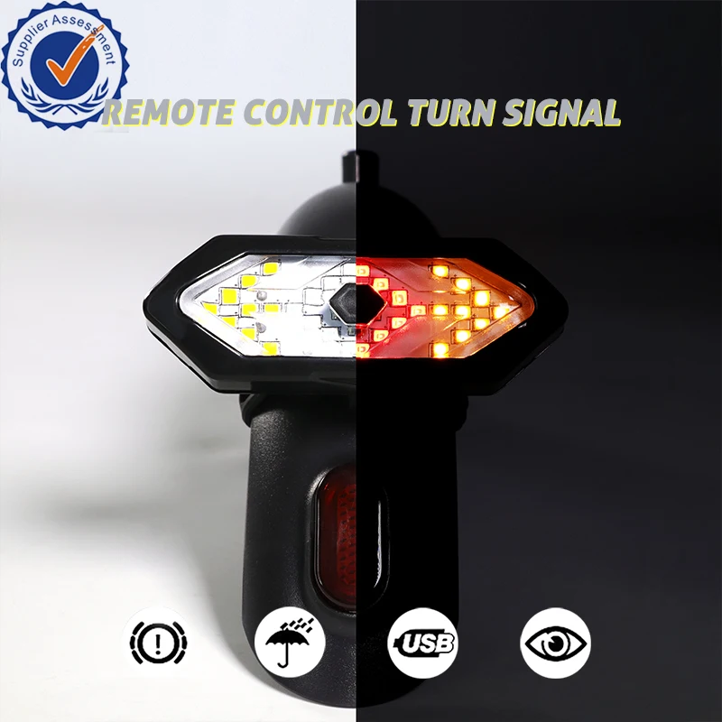 New Image Wireless Remoter Control Turn Signal Light For Scooter And ...