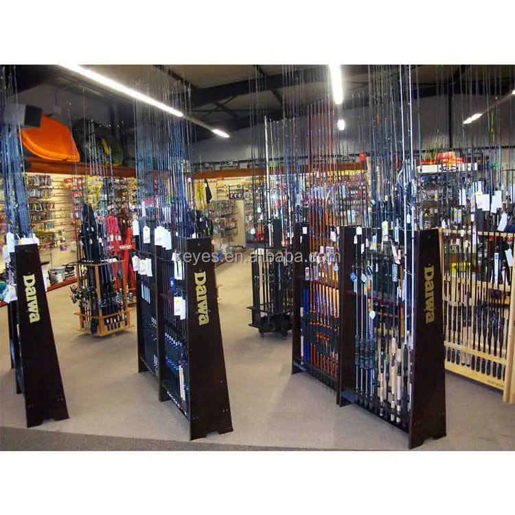 Custom Wooden Fishing Rod Racks - Durable & Stylish