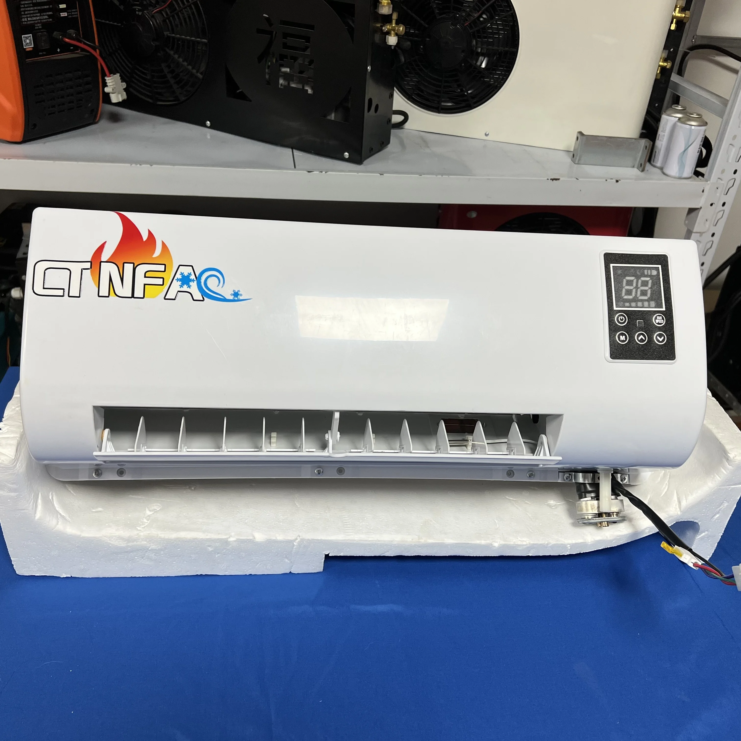 24v Cabin Cooler 12 Volt Tractor Ac System 12v Parking Air Conditioning ...