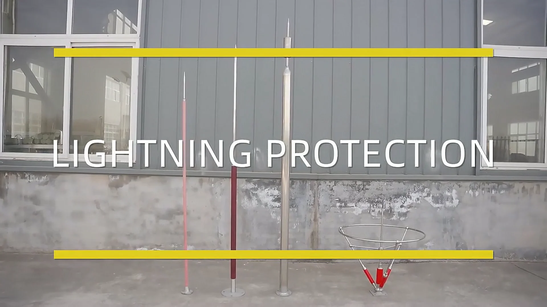 Ce Certificate Frp Pipe And Ese Lightning Rod/lightning Conductor For ...