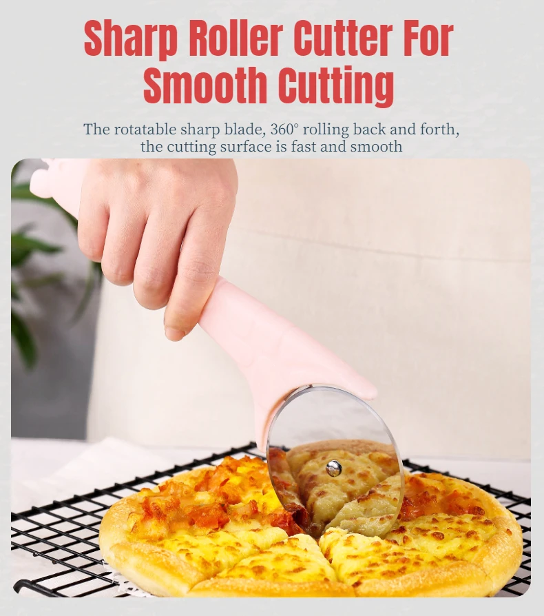 Stainless Steel Giraffe Cheese Roller Pizza Wheel Cutter And Grater Set ...