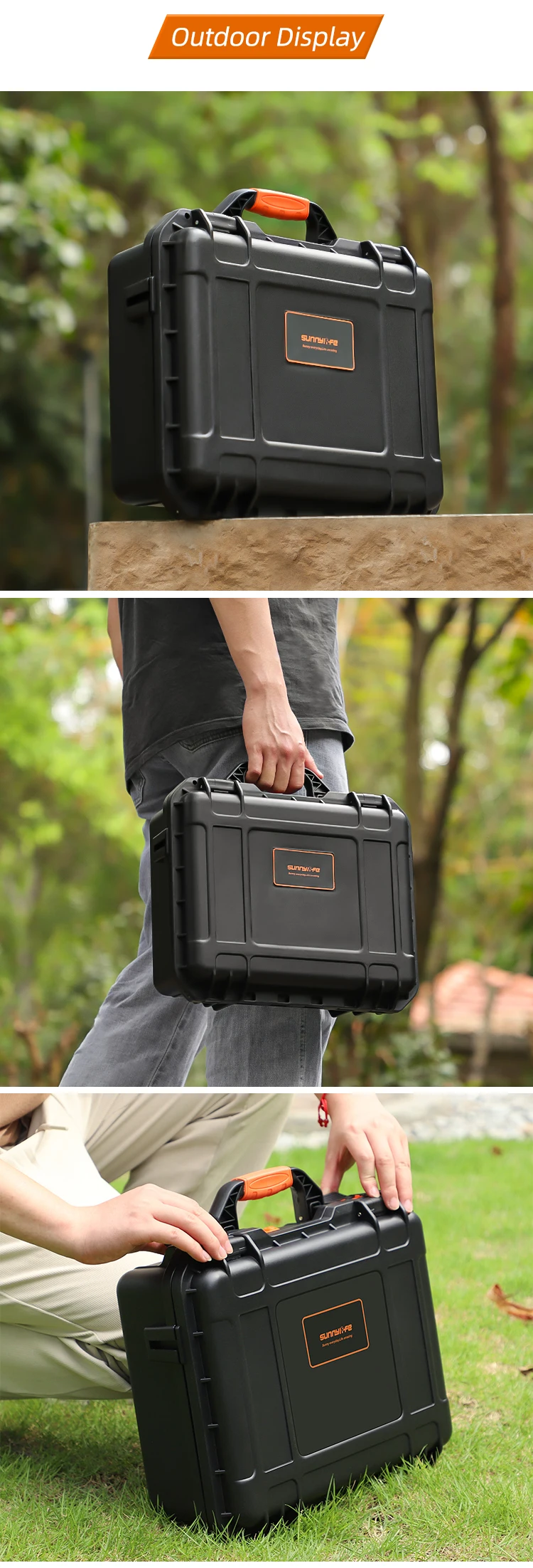 Sunnylife Safety Carrying Case Waterproof Hard Shell Professional ...