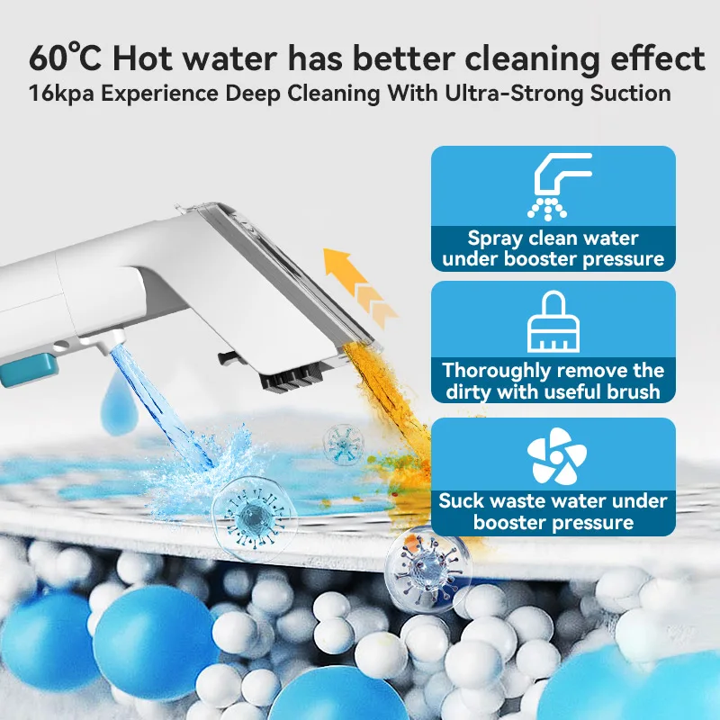 Proclean High Temperature Steam Sofa Curtain Cleaning Machine