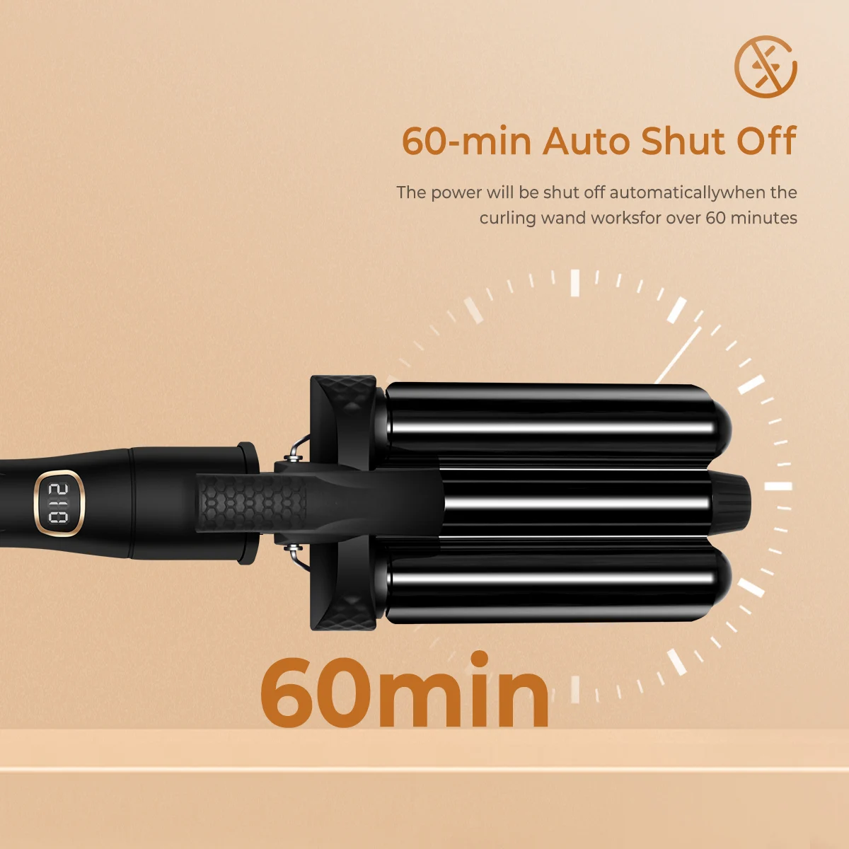 Interchangeable Curling Iron Hair Styling Tools 6 In 1 Curling Iron Set ...