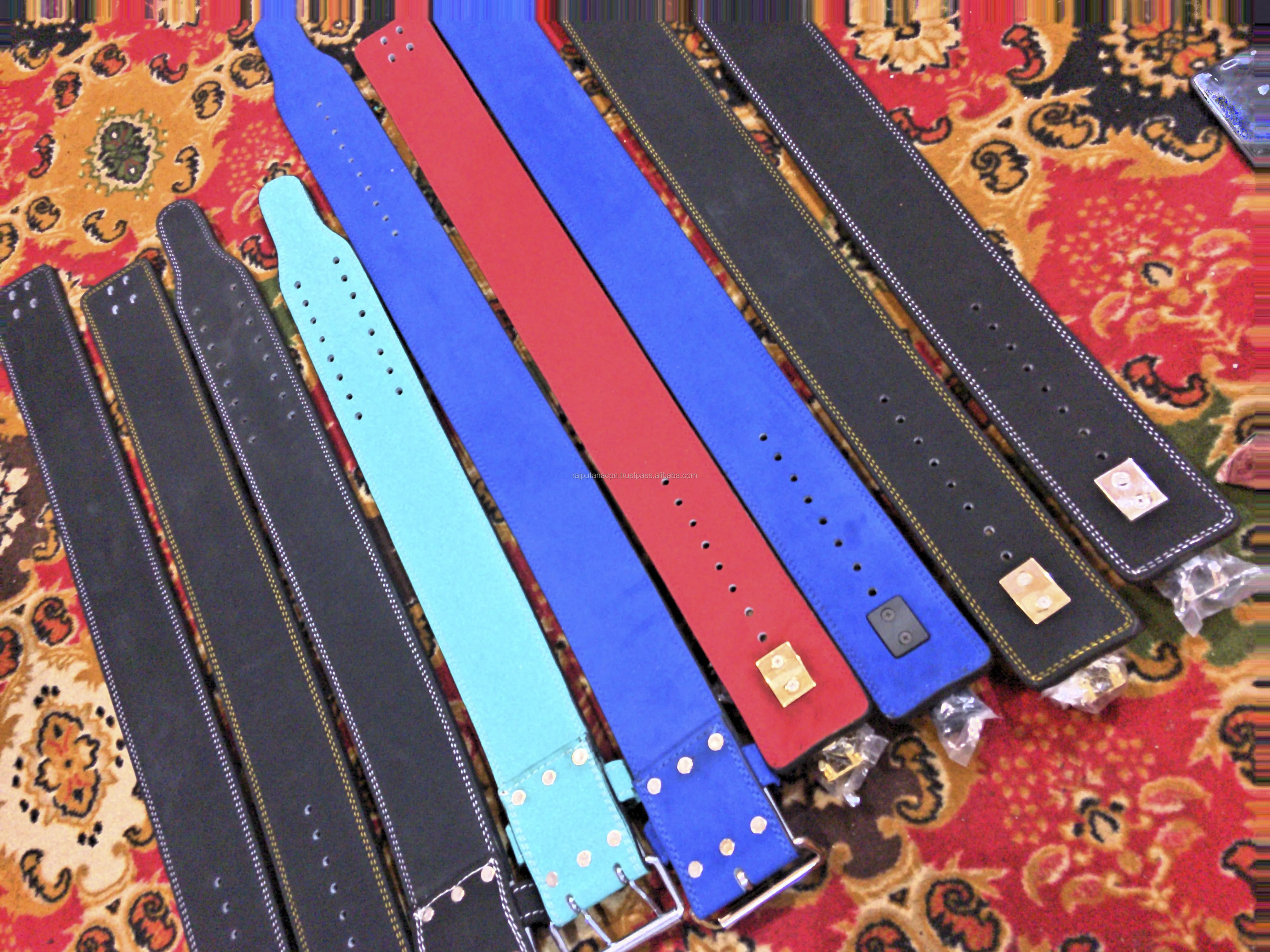 Body Builder Super Heavy Power Lifting Belts 10,13mm / Leather Pu Belt ...