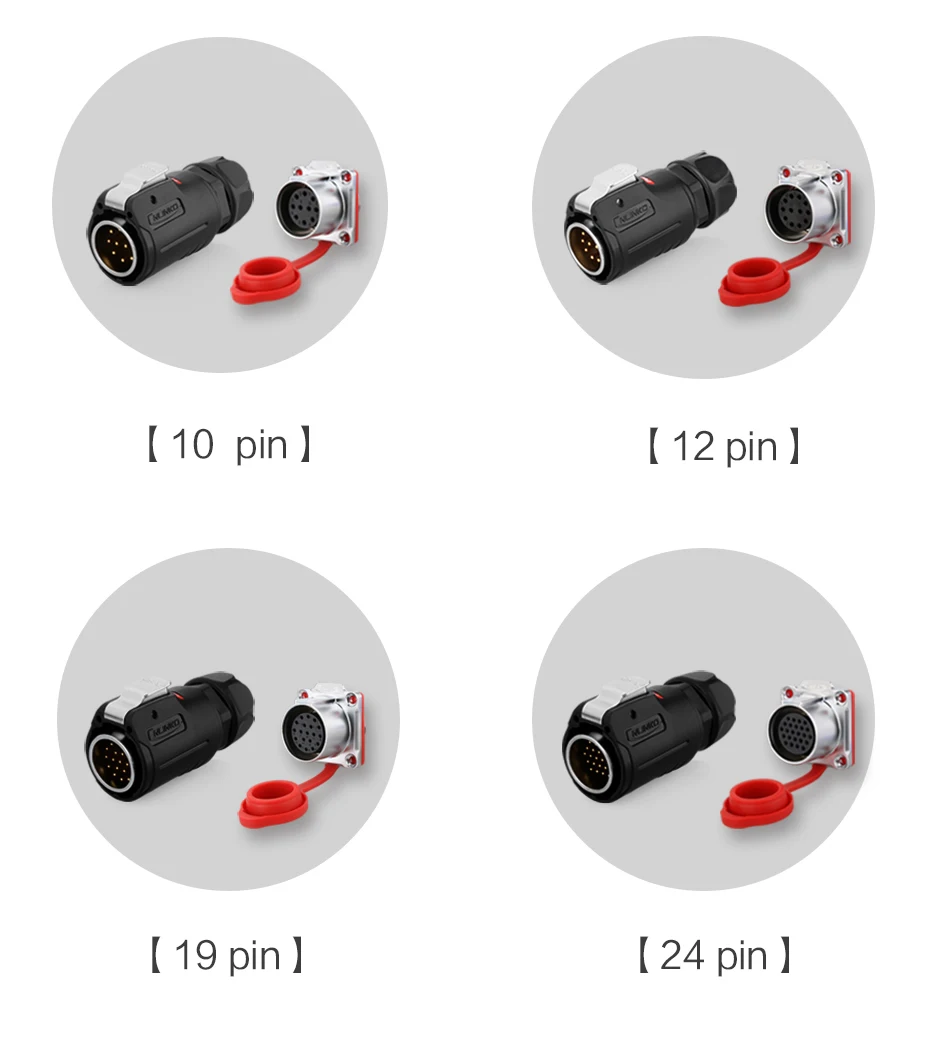CNLINKO M24 IP68 Waterproof LP24 2 Pin 35A Connectors