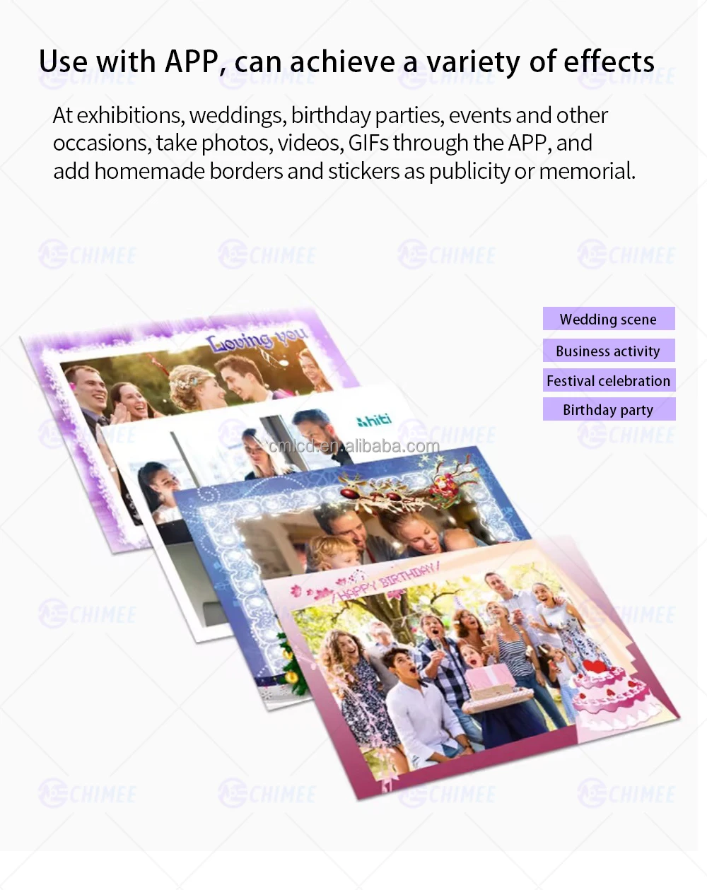 DSLR Photo Booth with Printer - 21.5 Inch Touch Screen