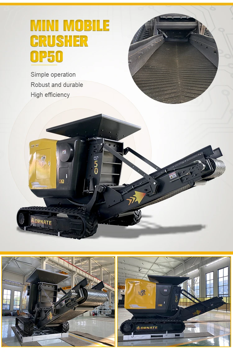 MONDE OP50 Portable Concrete Crusher - Efficient & Durable