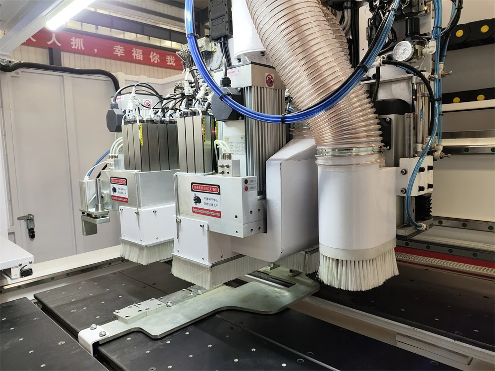 Automatic Woodworking Machinery Cabinet Six Sides Cnc Boring Drilling ...