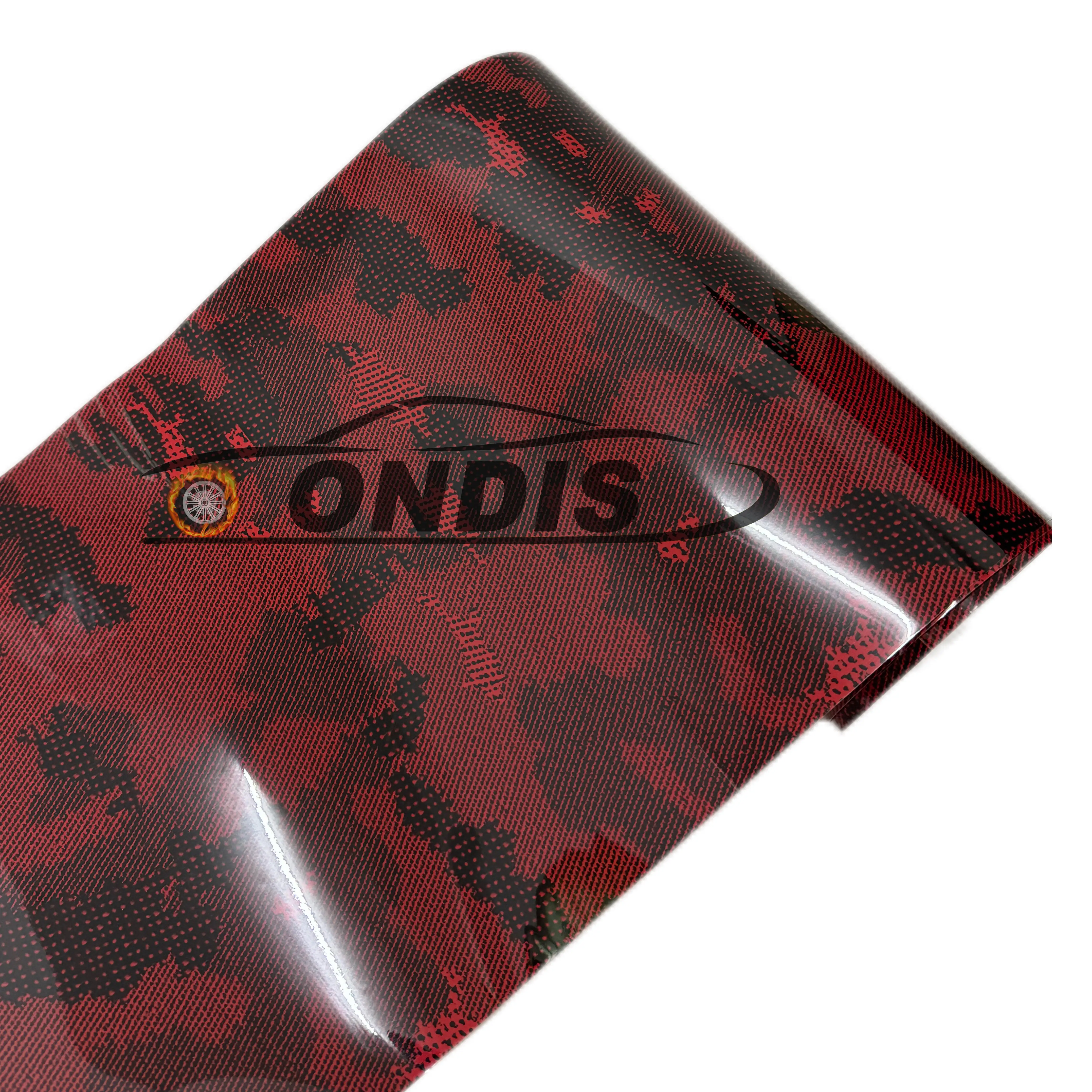 Python Snake Camouflage Pattern Car Sticker by ONDIS