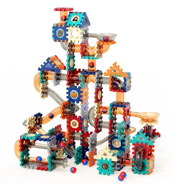 2023 Plastic Pipe Blocks Building Toys Diy Building Block Set Toys ...