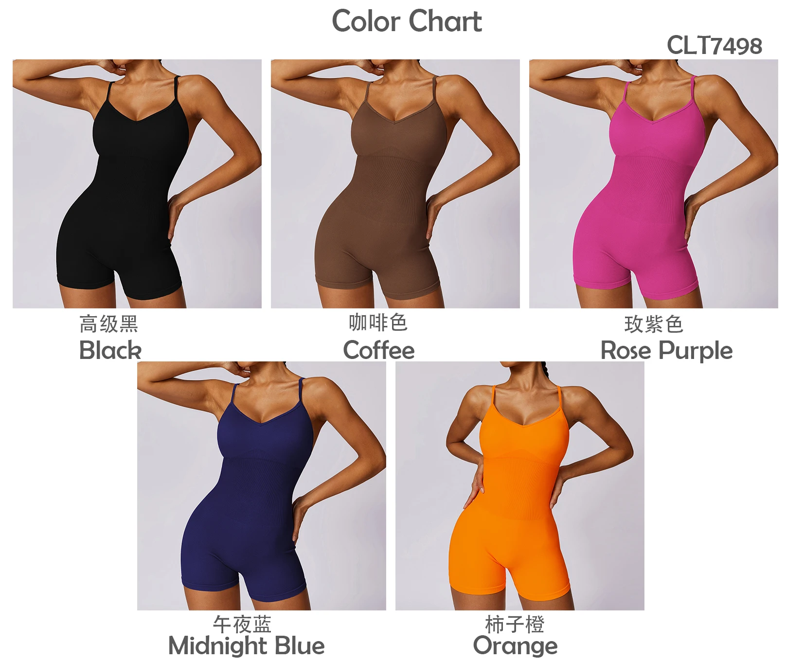 Gym Training Yoga Jumpsuit Seamless Gym Wear Women High Quality ...