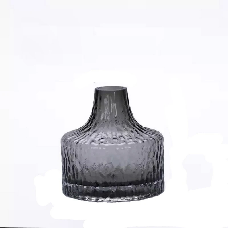 Modern Glass Vase Grey Table Vase for Home Decoration| Alibaba.com