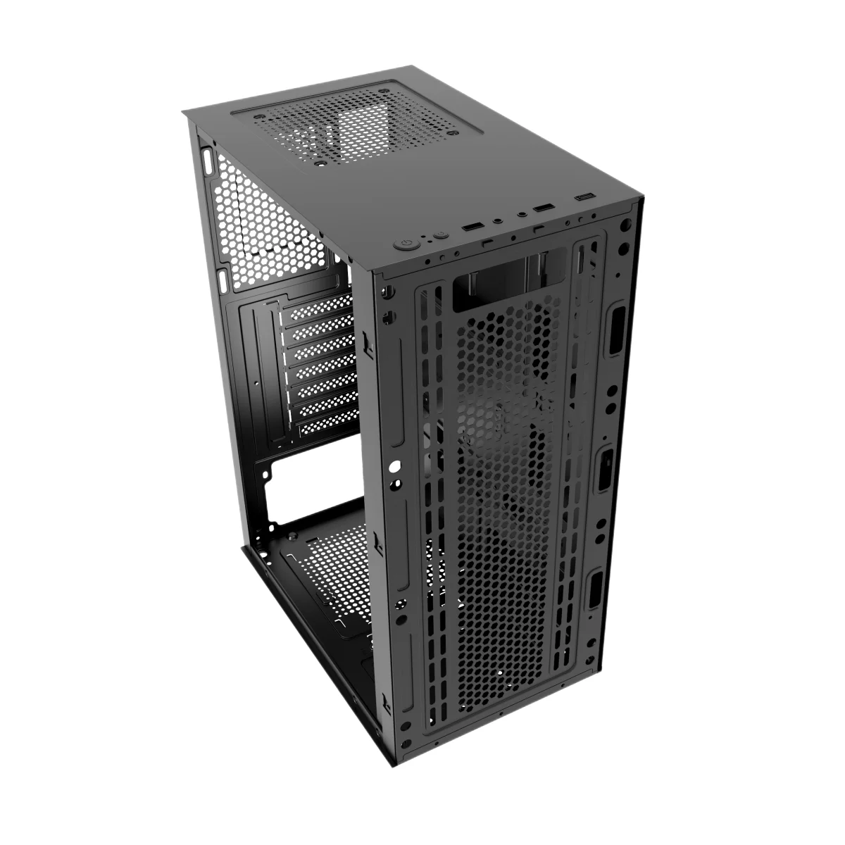 Office OEM ATX M-ATX ITX Pc Cases Design Tempered Glass Computer Case Pc Cases| Alibaba.com