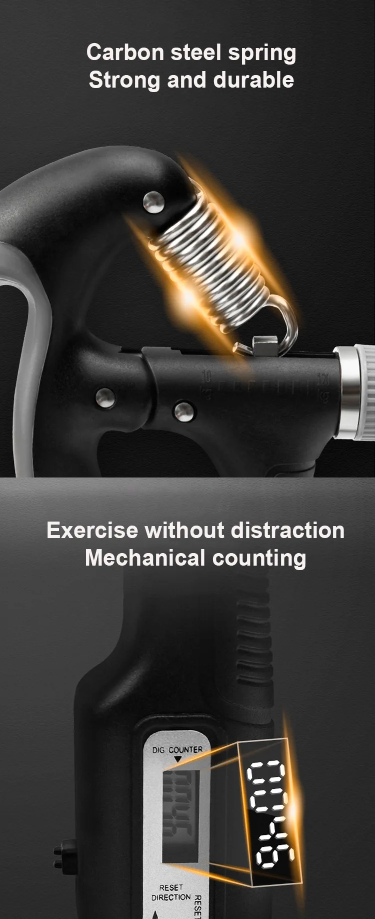 Professional Hand Arm Muscle Adjustable Wrist Force Finger Electronic ...