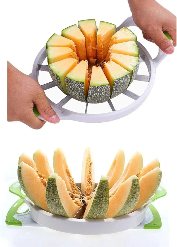Multifunctional Stainless Steel Watermelon Cutter Slicer Handheld Round ...