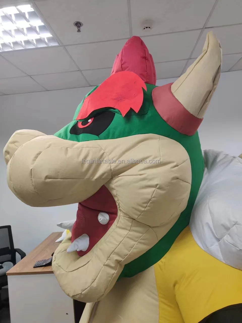 Funny Cartoon Character Cosplay Suit - Inflatable Bowser Turtle Mascot ...