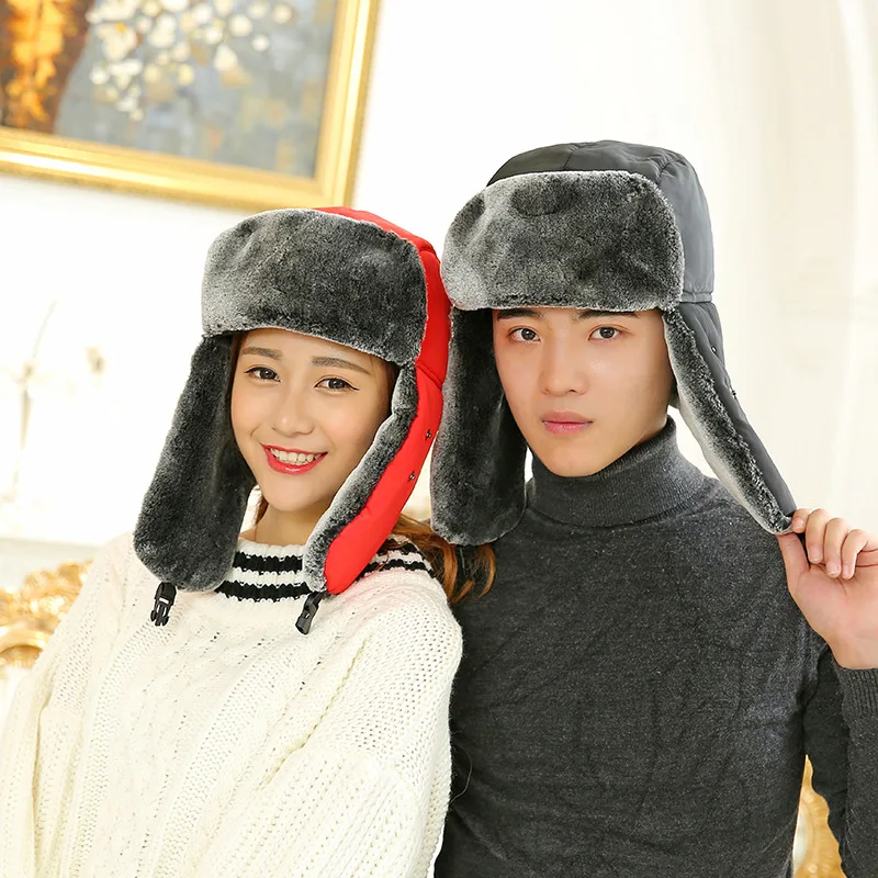 Wholesale Winter Masks Warm Caps Couples Cold Penguin Velvet Pure ...