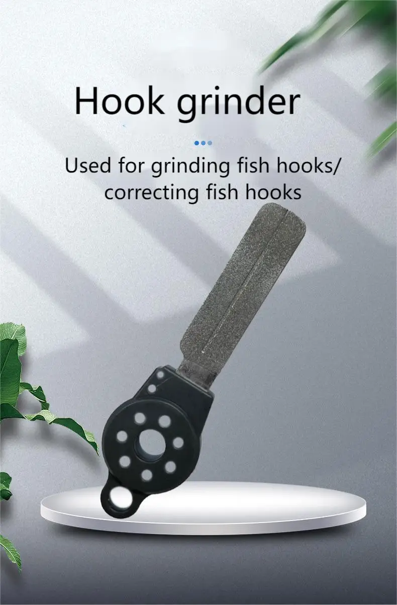 NEW OEM Portable Fishing Hook Sharpener Diamond Stone Tool for ...